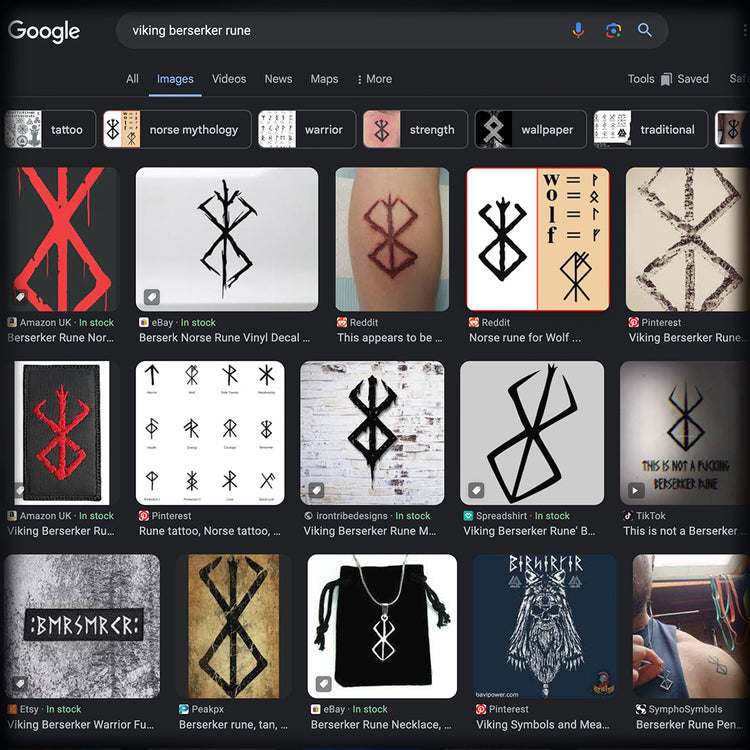The Brand of Sacrifice is NOT a Viking Berserker Rune. – Einarr's Journey