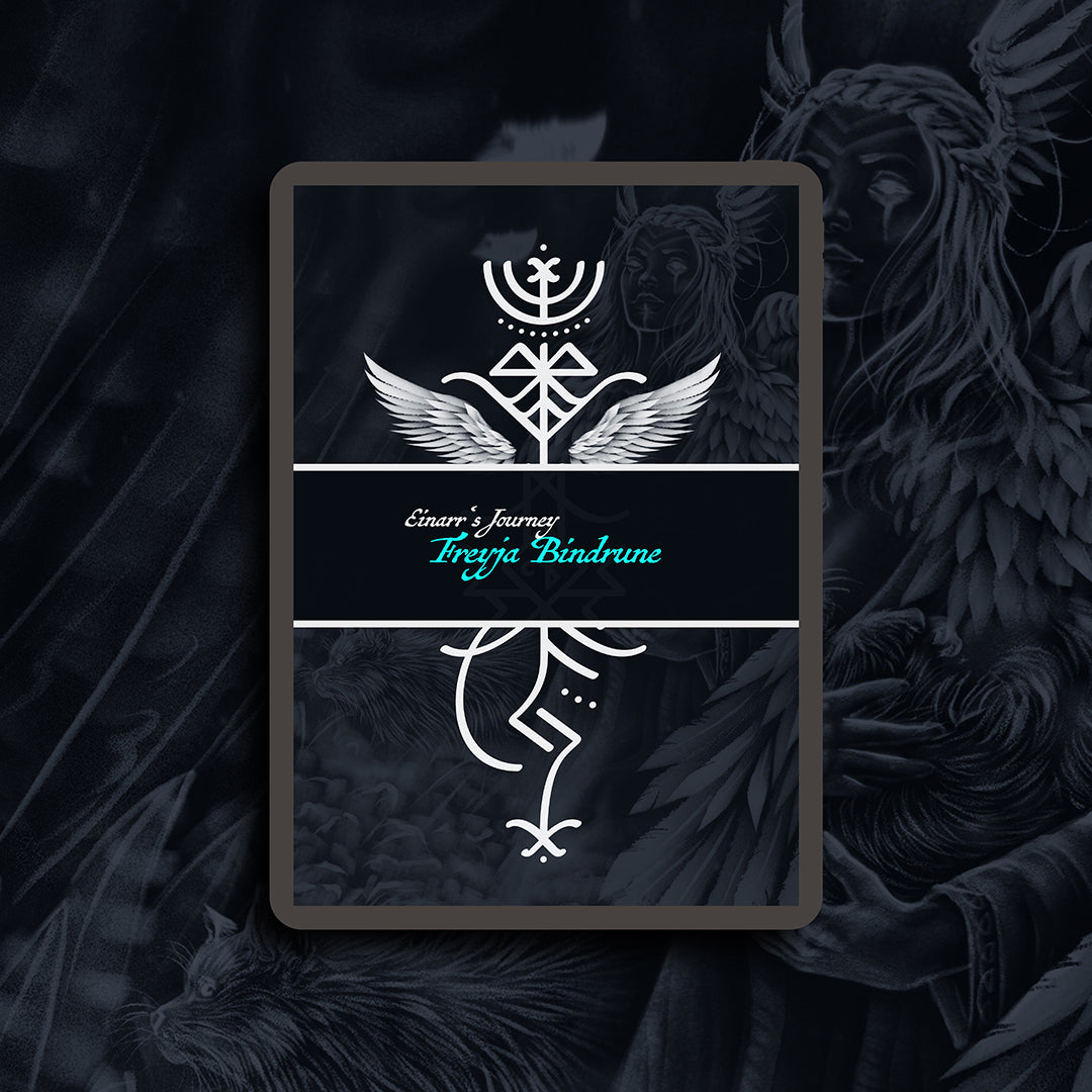 Norse Mythology Tattoo Design | Freyja Bindrune – Einarr's Journey