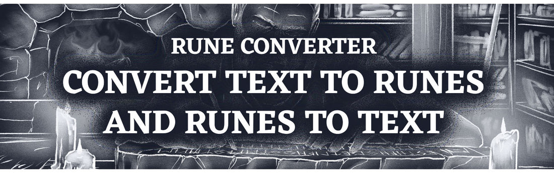 Rune Converter | Write in runes & vice versa – Einarr's Journey